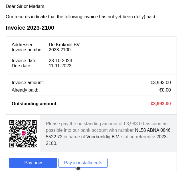 How do I create a conditional payment plan?